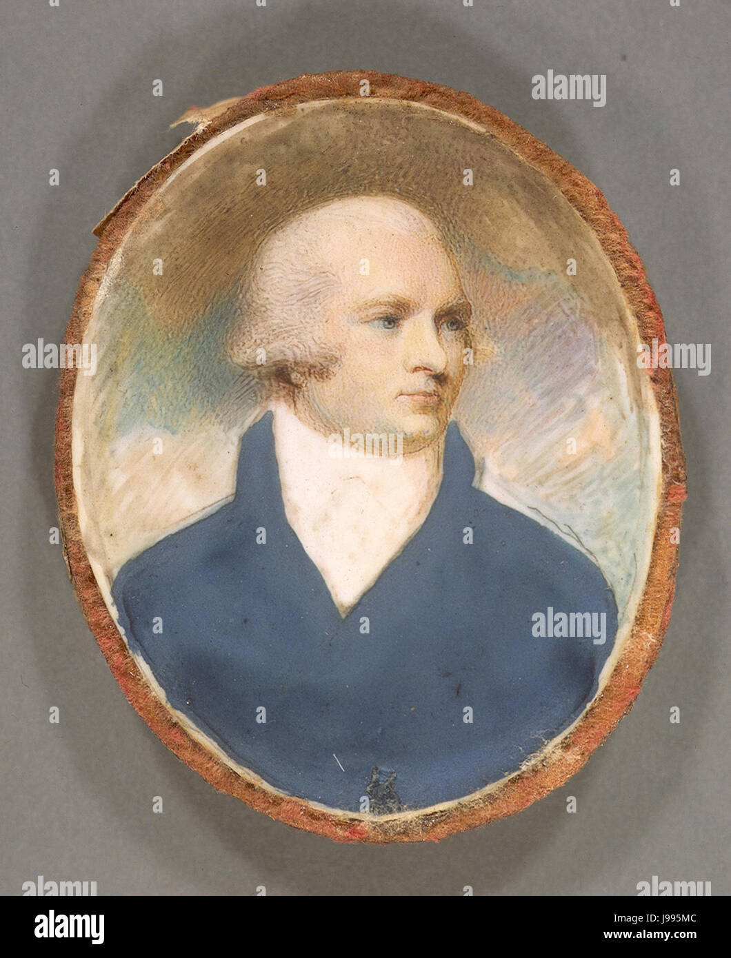 Portrait of Vice Admiral Sir Thomas L. Frederick Stock Photo - Alamy