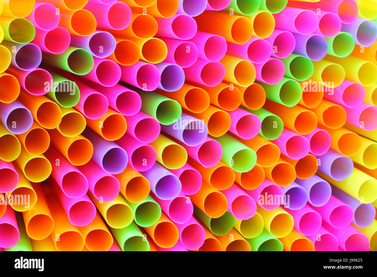 straw : Colorful of drinking straws is a tube for transferring a ...