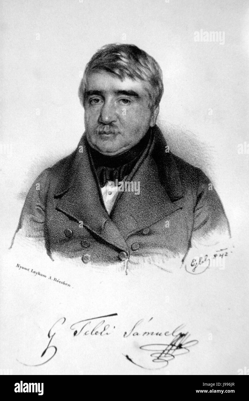 Samuel Teleki Litho Stock Photo - Alamy