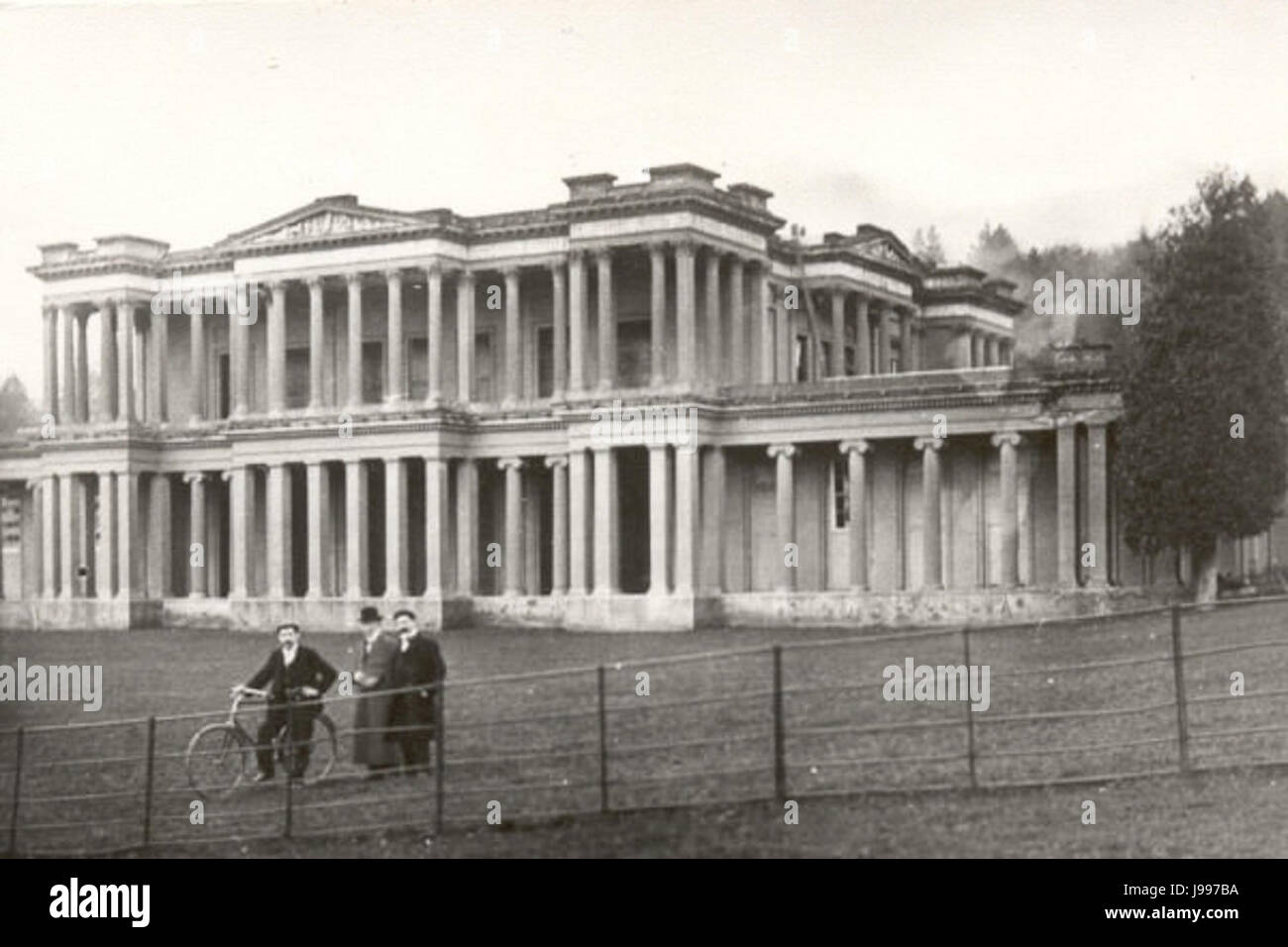 SilvertonPark Devon Pre1901 Stock Photo - Alamy