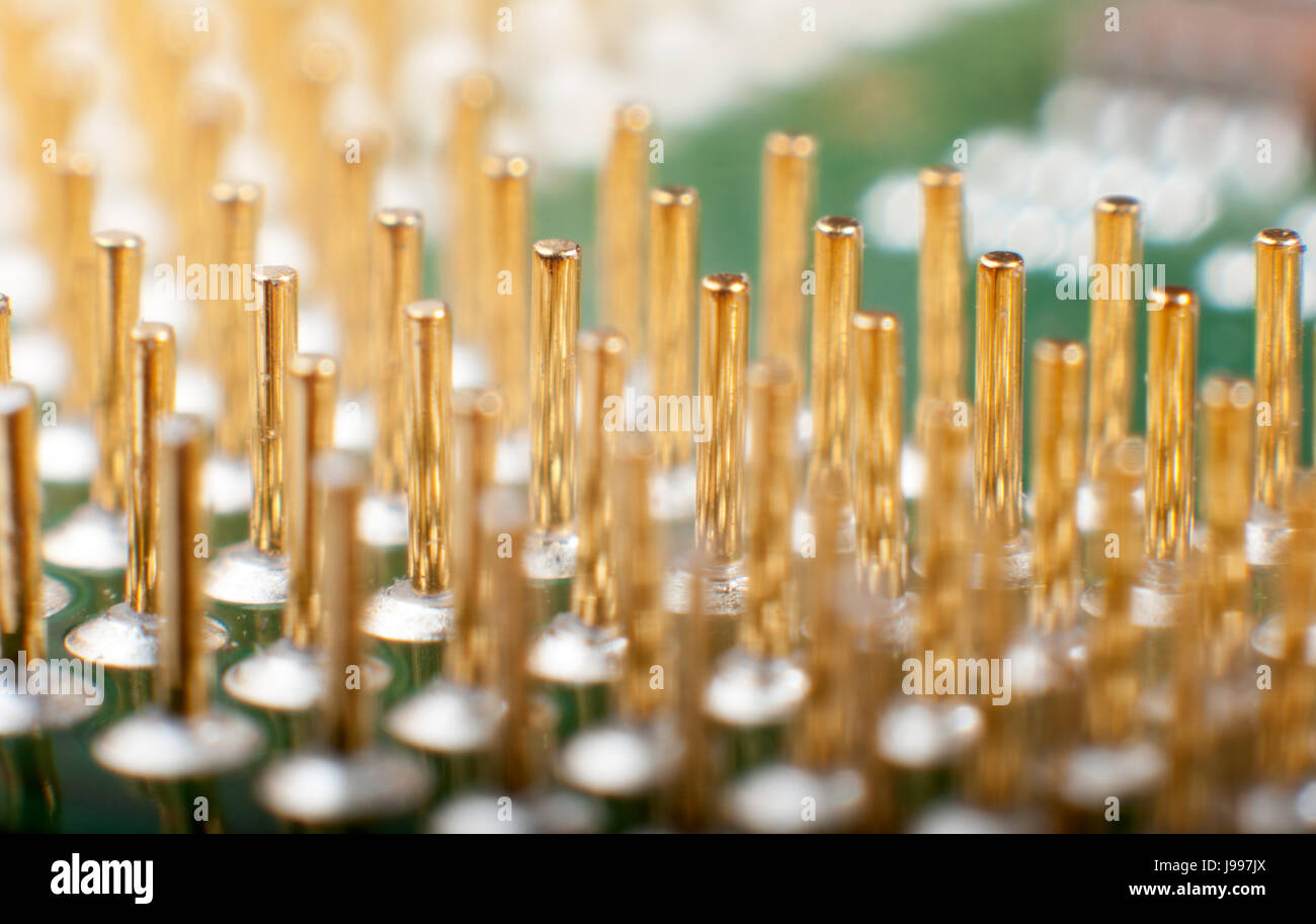 pin and processor Stock Photo - Alamy