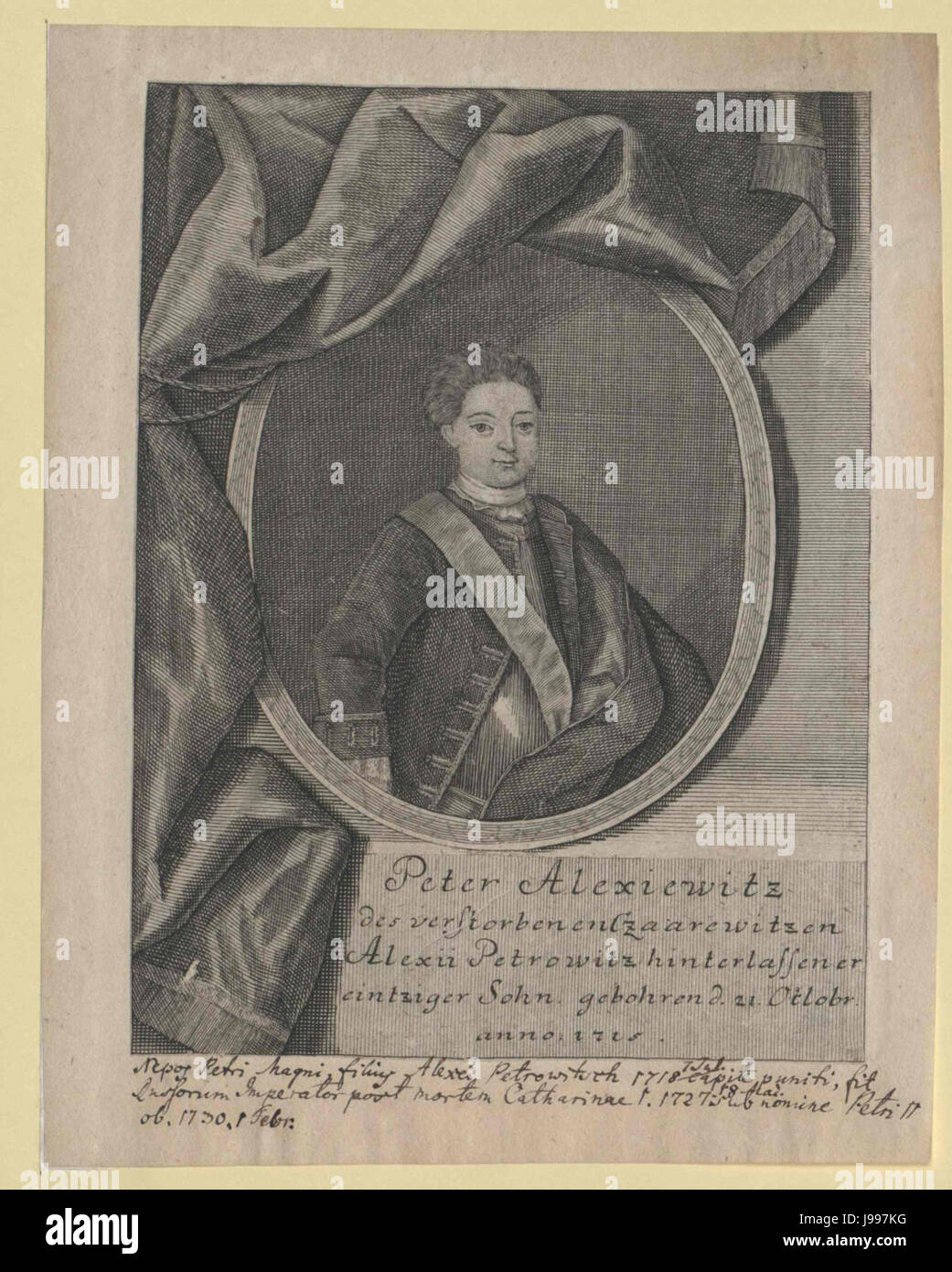 Peter ii russia hi-res stock photography and images - Alamy