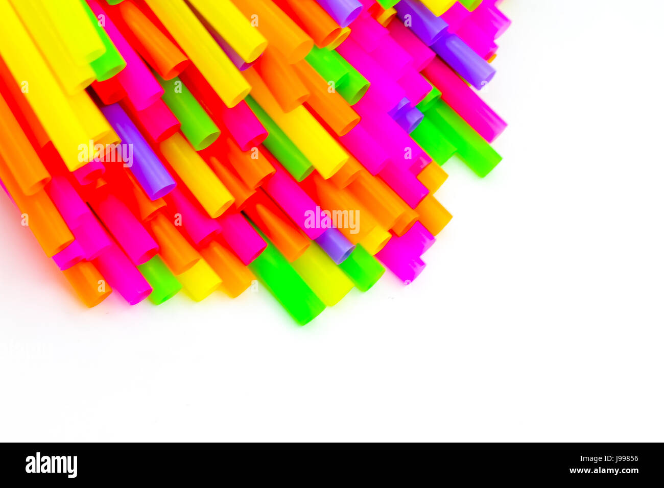 straw : Colorful of drinking straws is a tube for transferring a ...