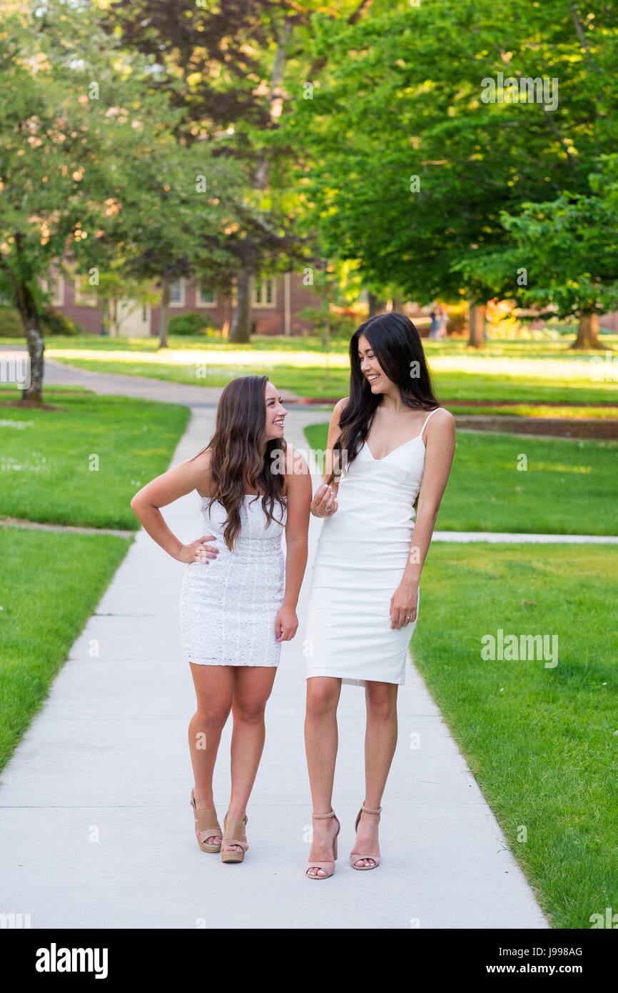 College Graduation Photo on University Campus Stock Photo - Alamy