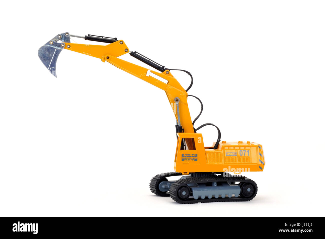 Robot excavator Cut Out Stock Images & Pictures - Alamy