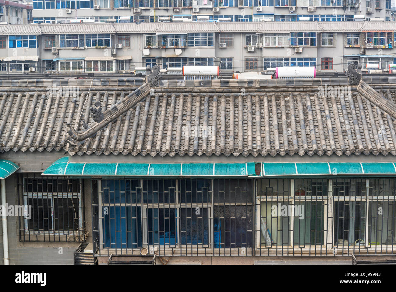 Blocks of flats, Xian, Shaanxi province, China Stock Photo - Alamy