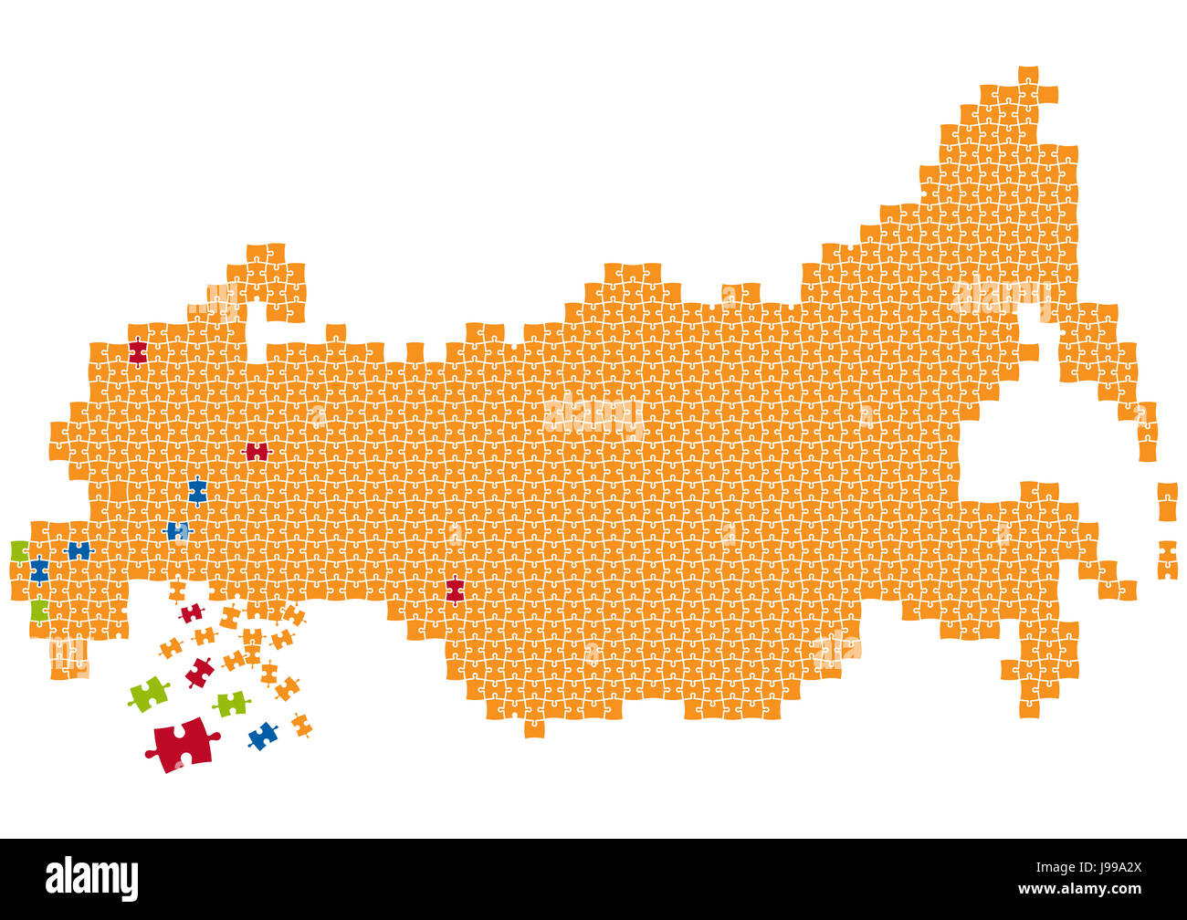 colour, illustration, country, russia, russian, vector, geography ...