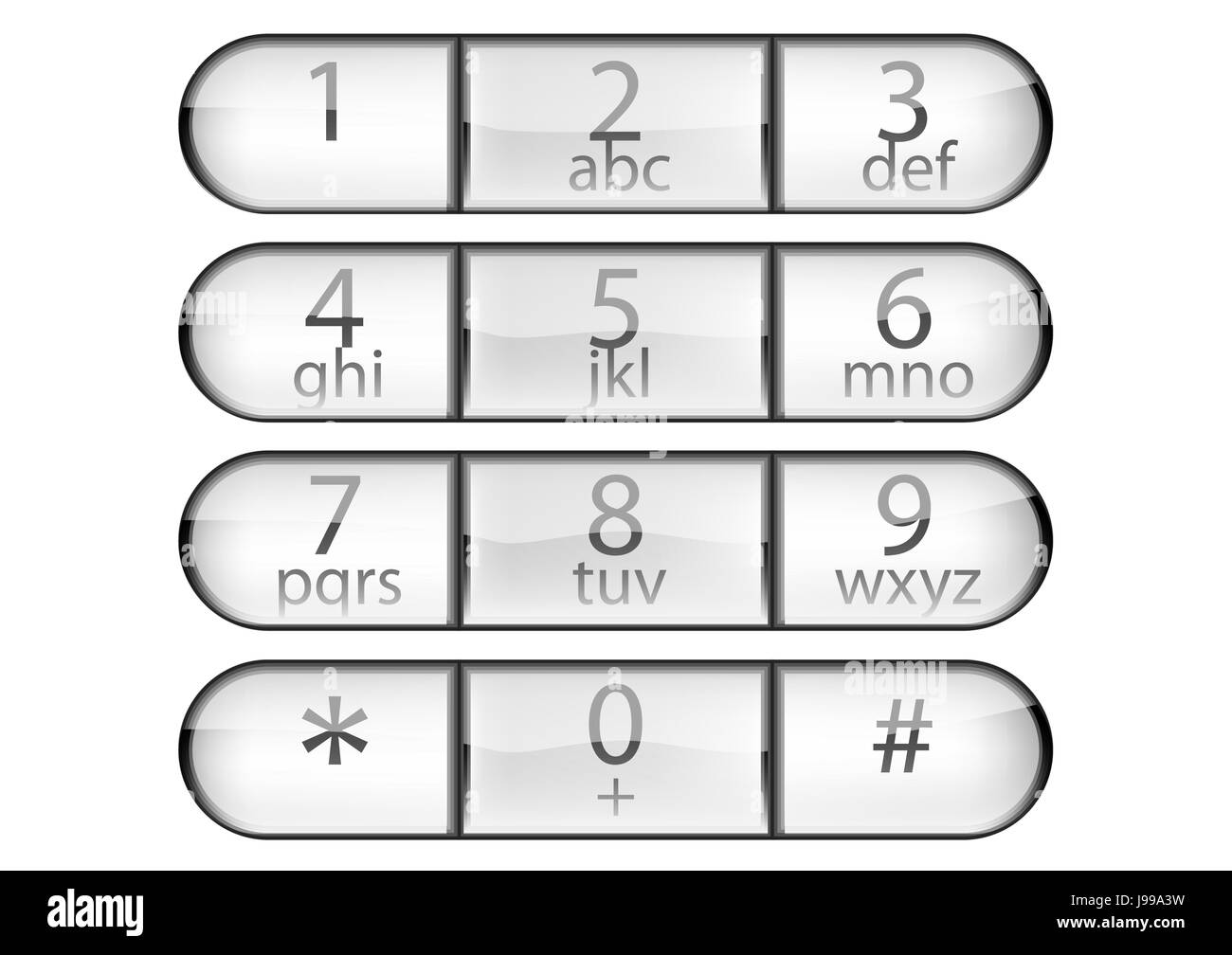 telephone, phone, colour, illustration, button, technology, mobile ...