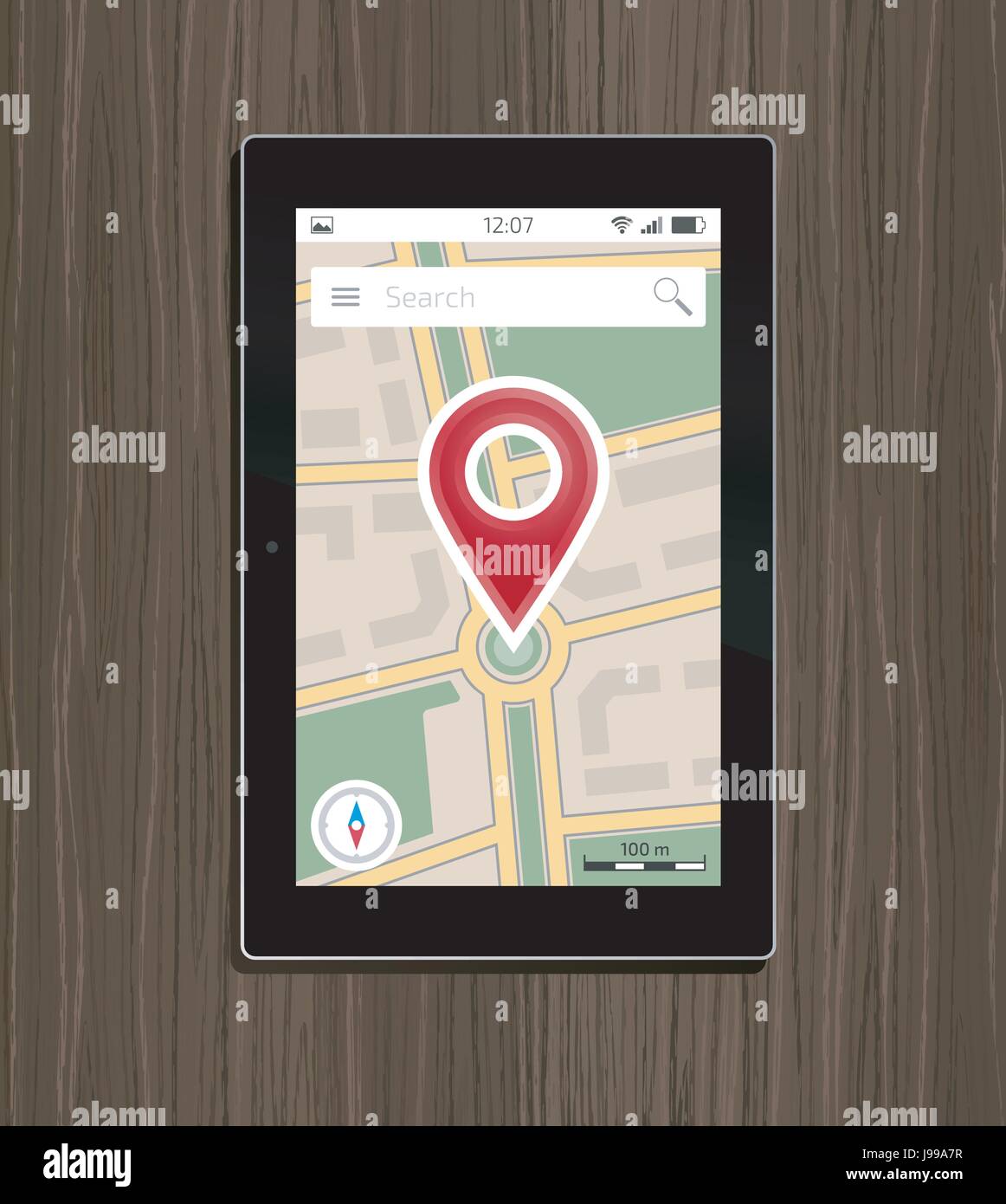 Find my device map hi-res stock photography and images - Alamy