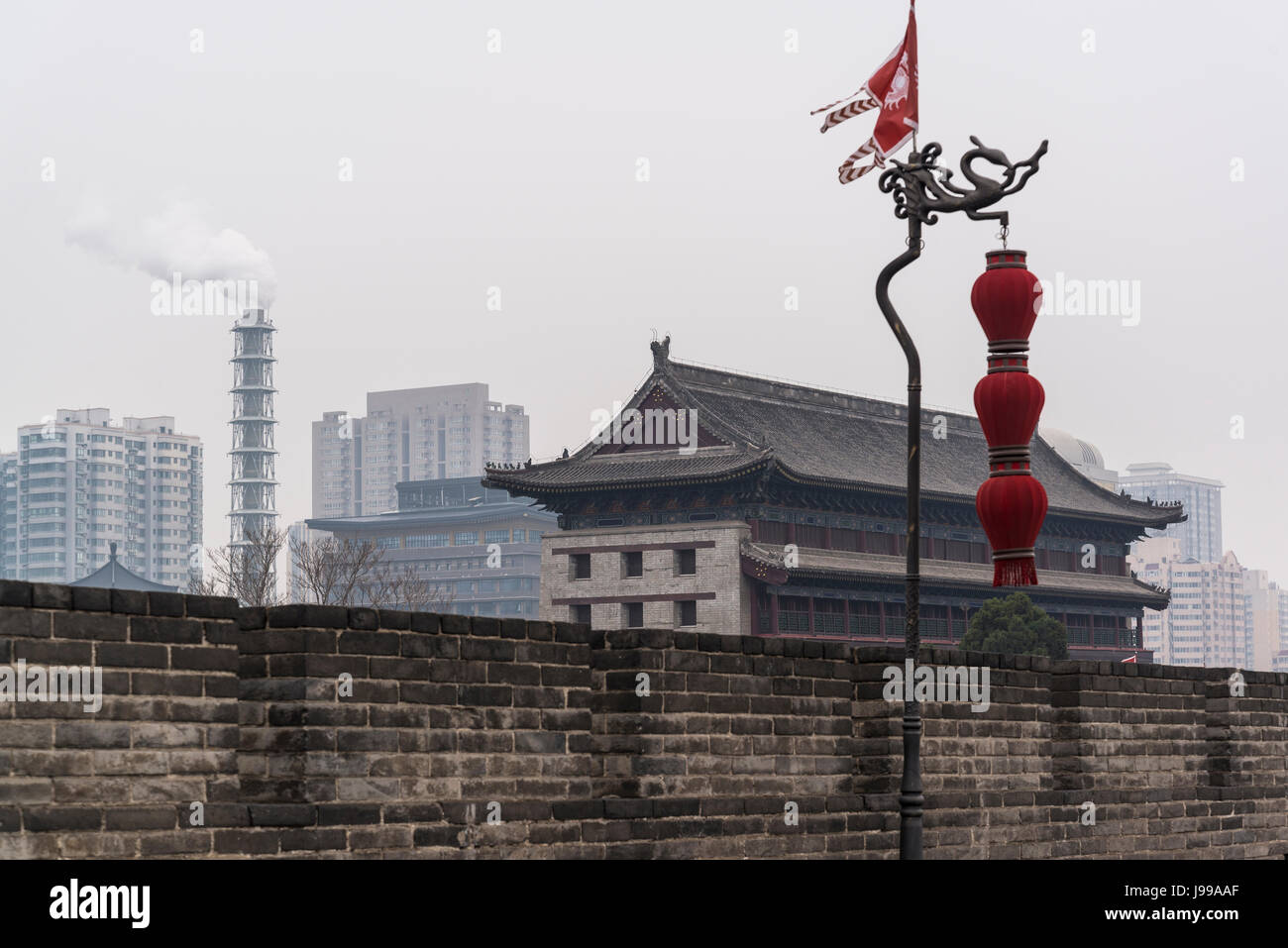 City Wall, one of the oldest, largest and best preserved Chinese city ...