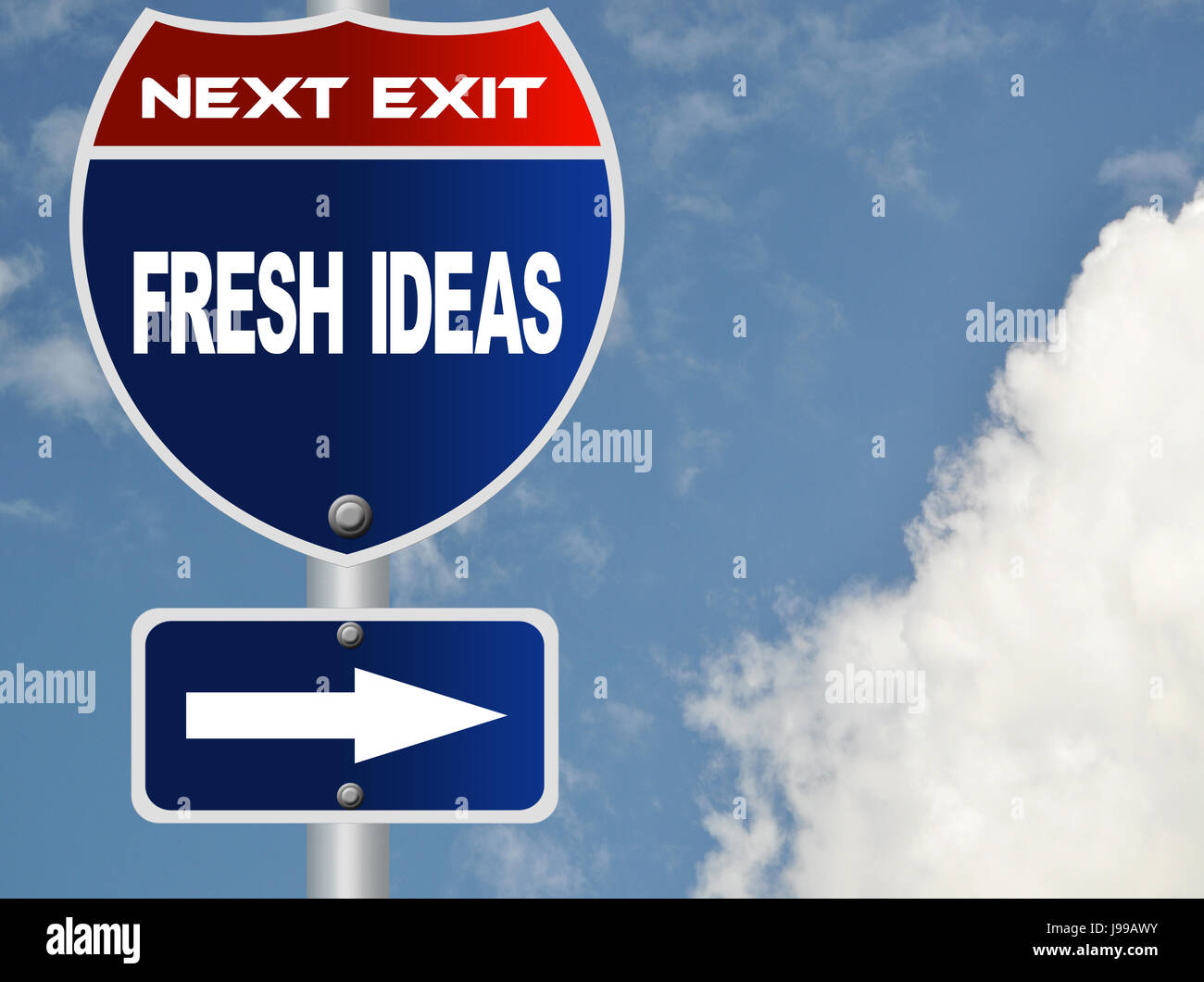 illustration, exit, ideas, sign, next, arrow, road, street, fresh ...