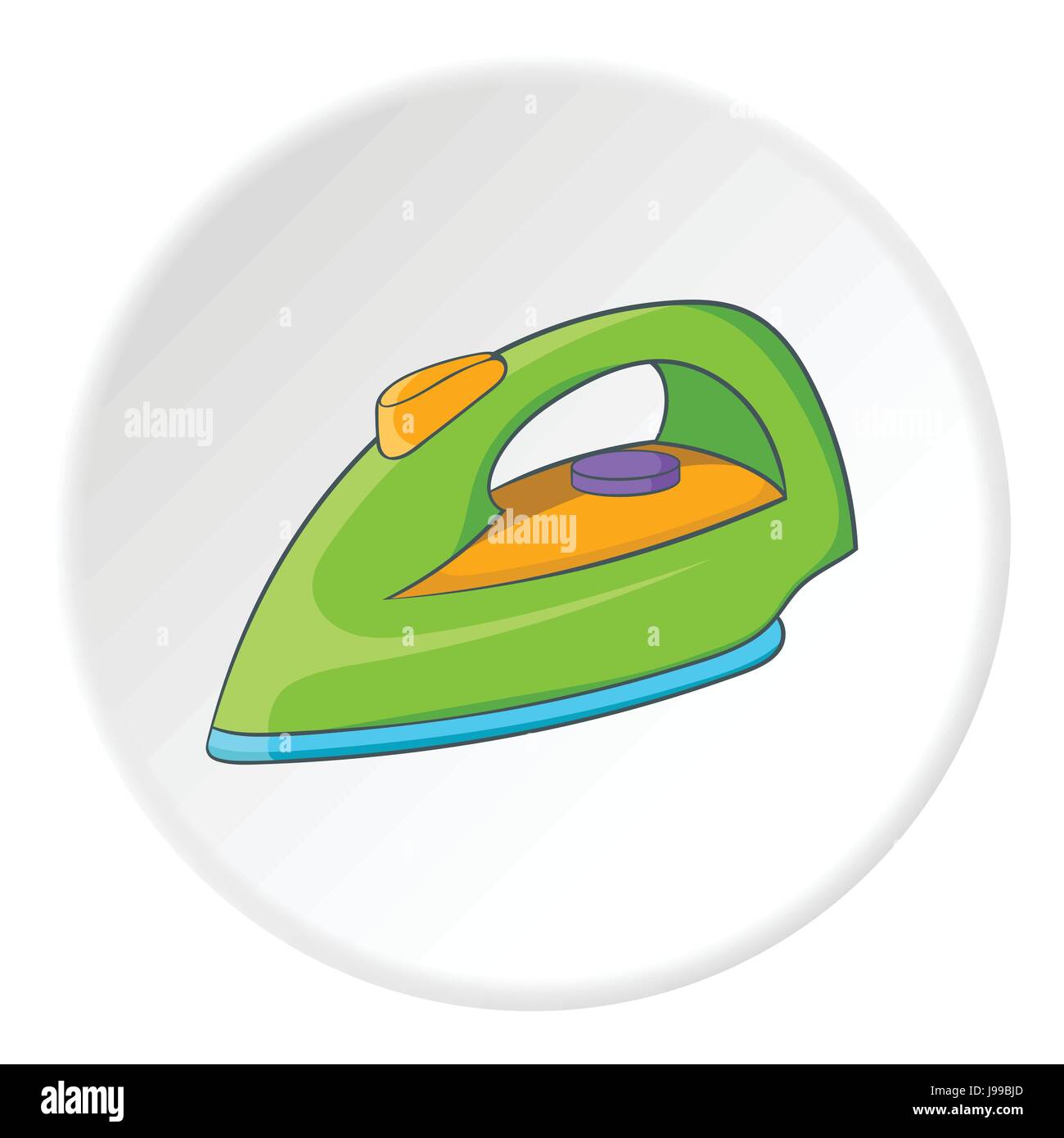 Iron icon, cartoon style Stock Vector Image & Art - Alamy