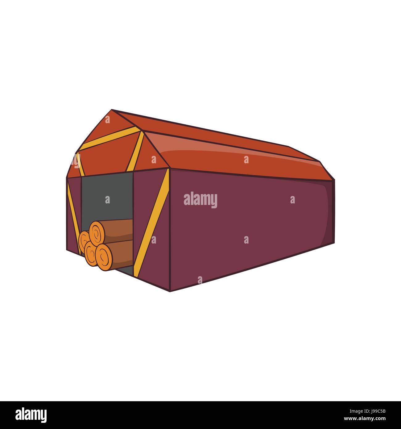 Shed icon, cartoon style Stock Vector Image & Art - Alamy