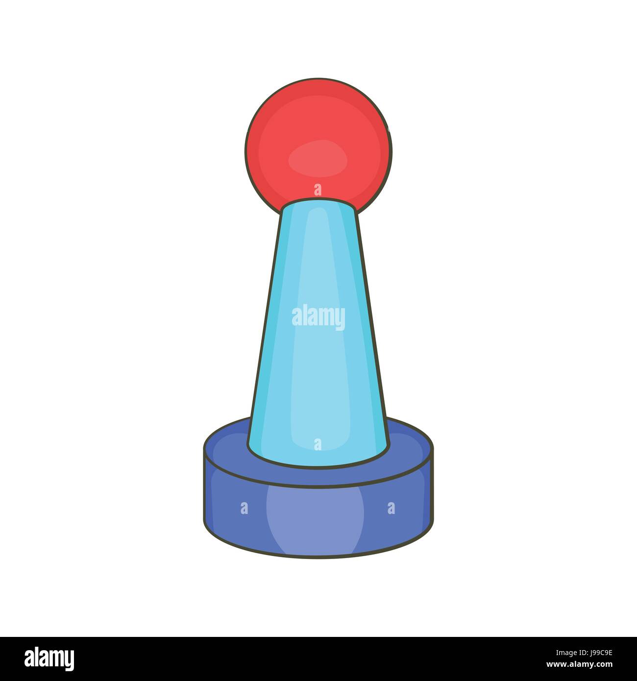 Stick shift icon, cartoon style Stock Vector Image & Art - Alamy