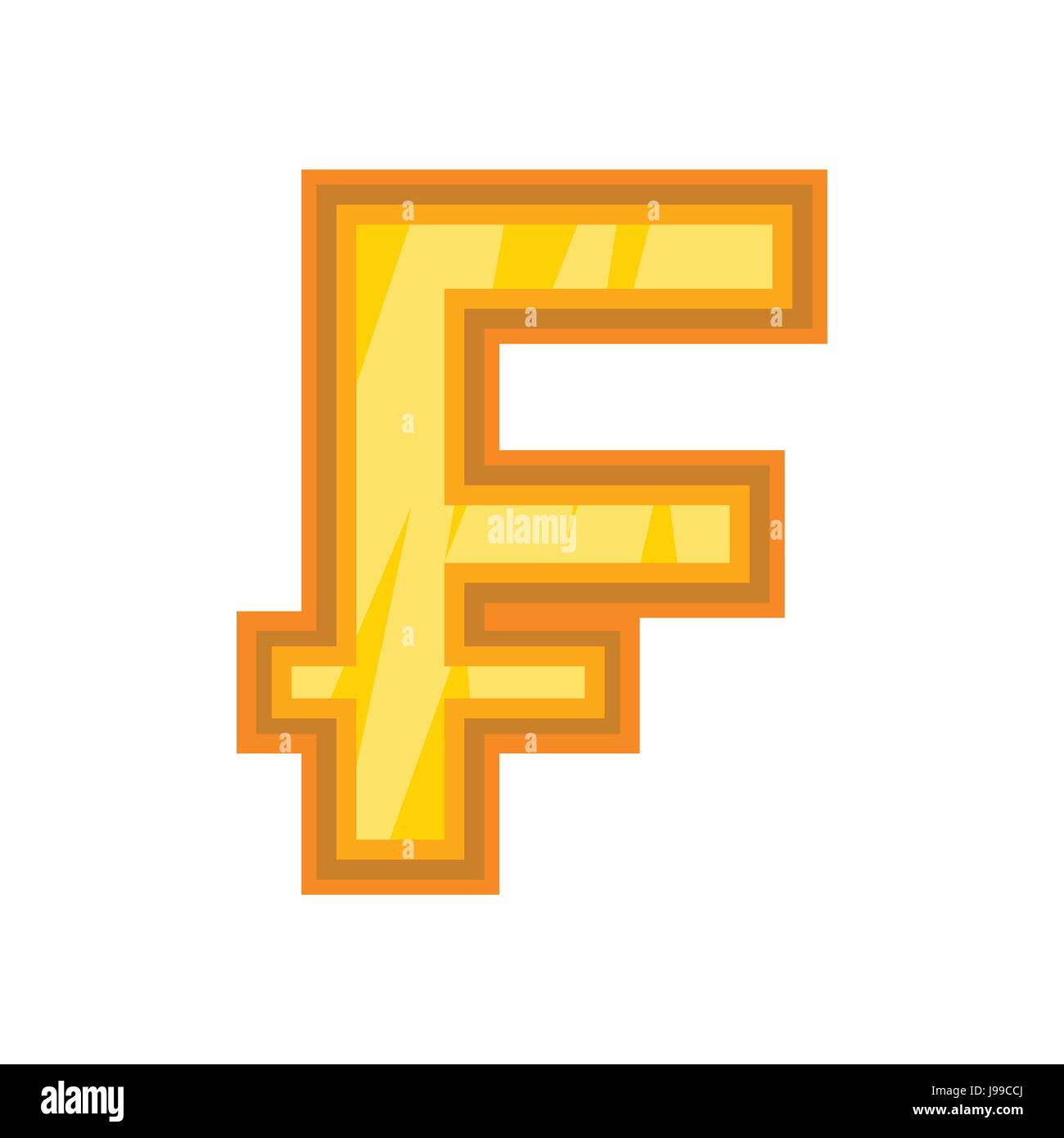 Swiss frank icon, cartoon style Stock Vector Image & Art - Alamy