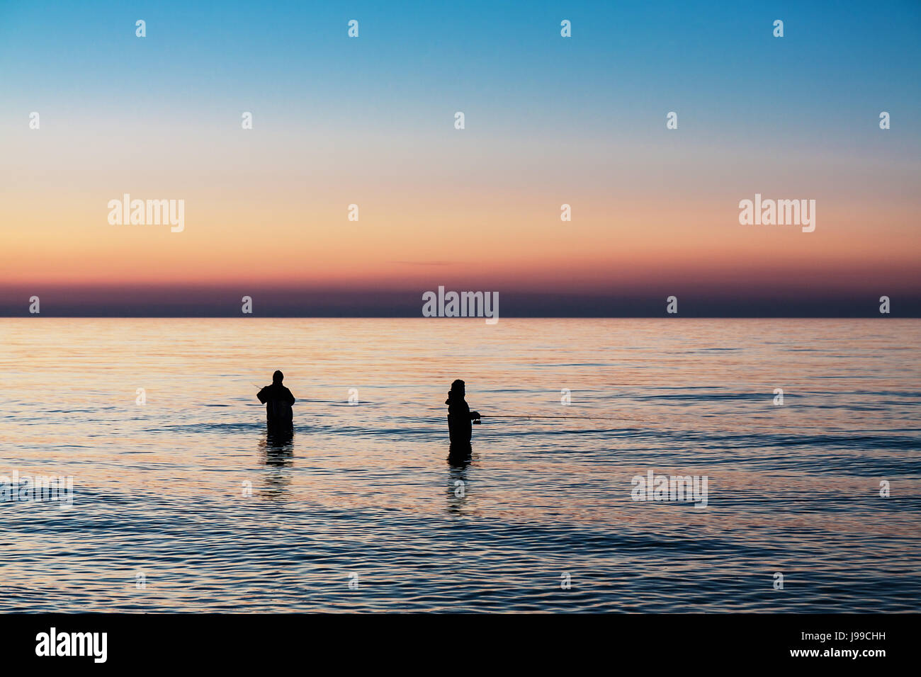 sunset, beach, seaside, the beach, seashore, water, baltic sea, salt ...