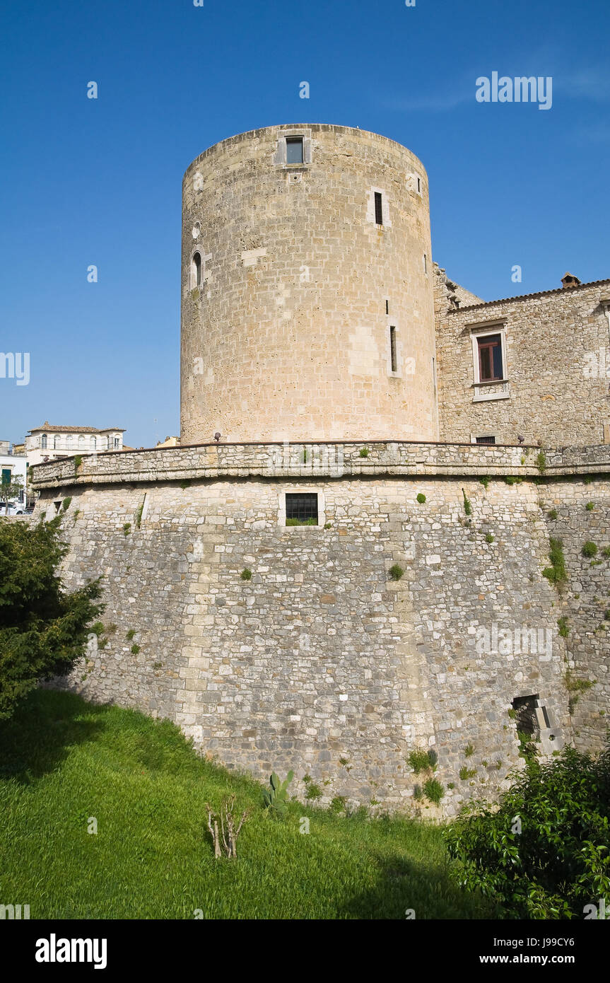 Castle of Venosa. Basilicata. Italy Stock Photo - Alamy