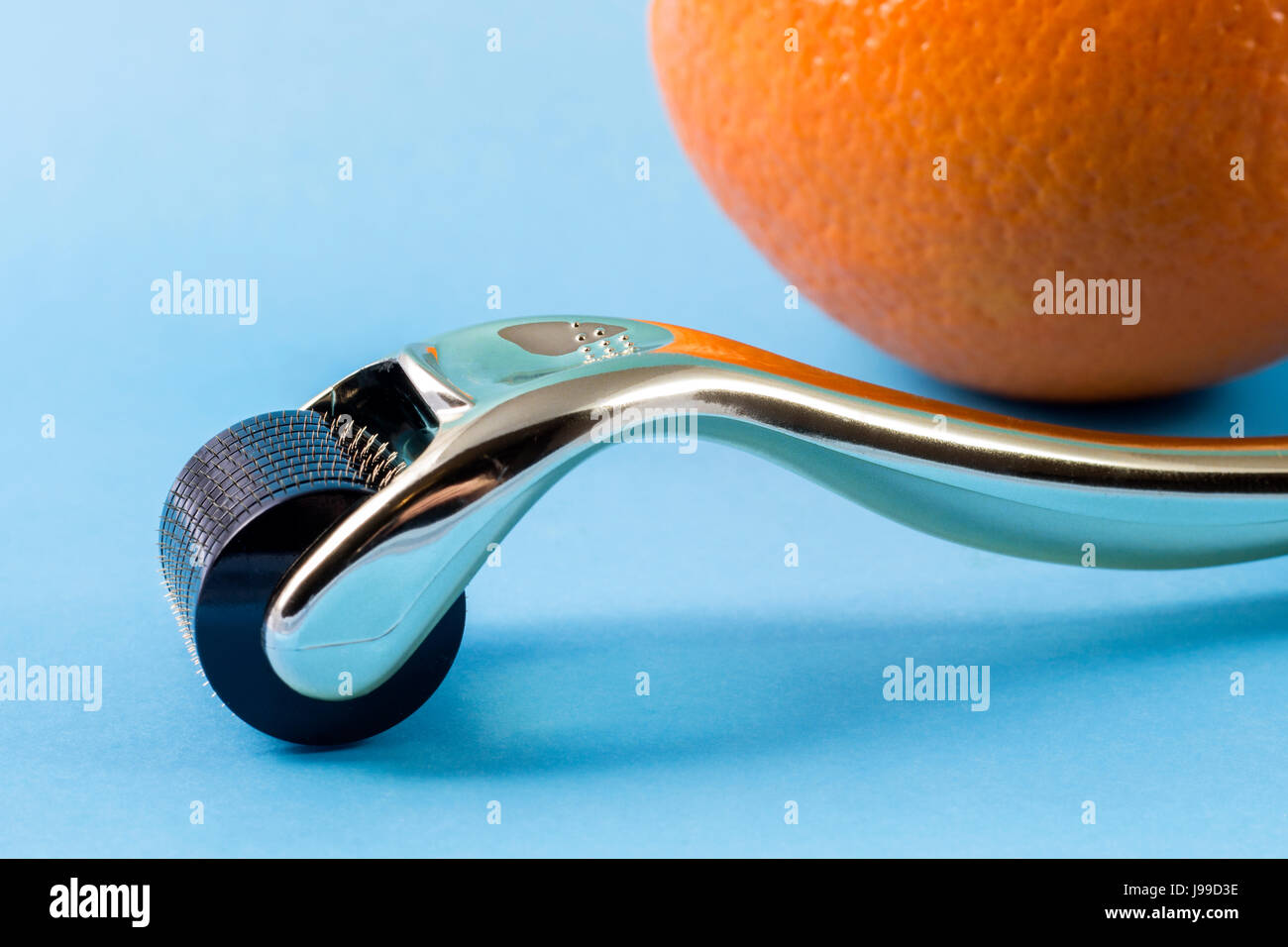 Derma roller for medical micro needling therapy. Tool also known as ...