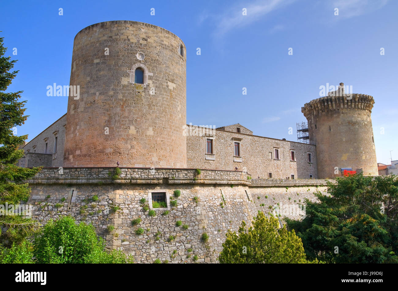 Castle of Venosa. Basilicata. Italy Stock Photo - Alamy