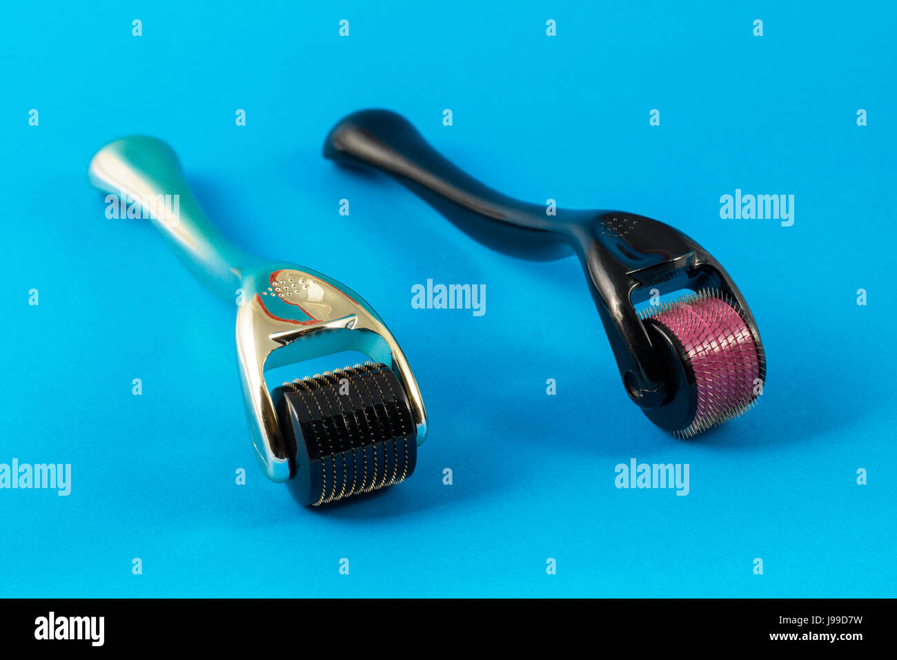 Derma roller for medical micro needling therapy. Tool also known as ...