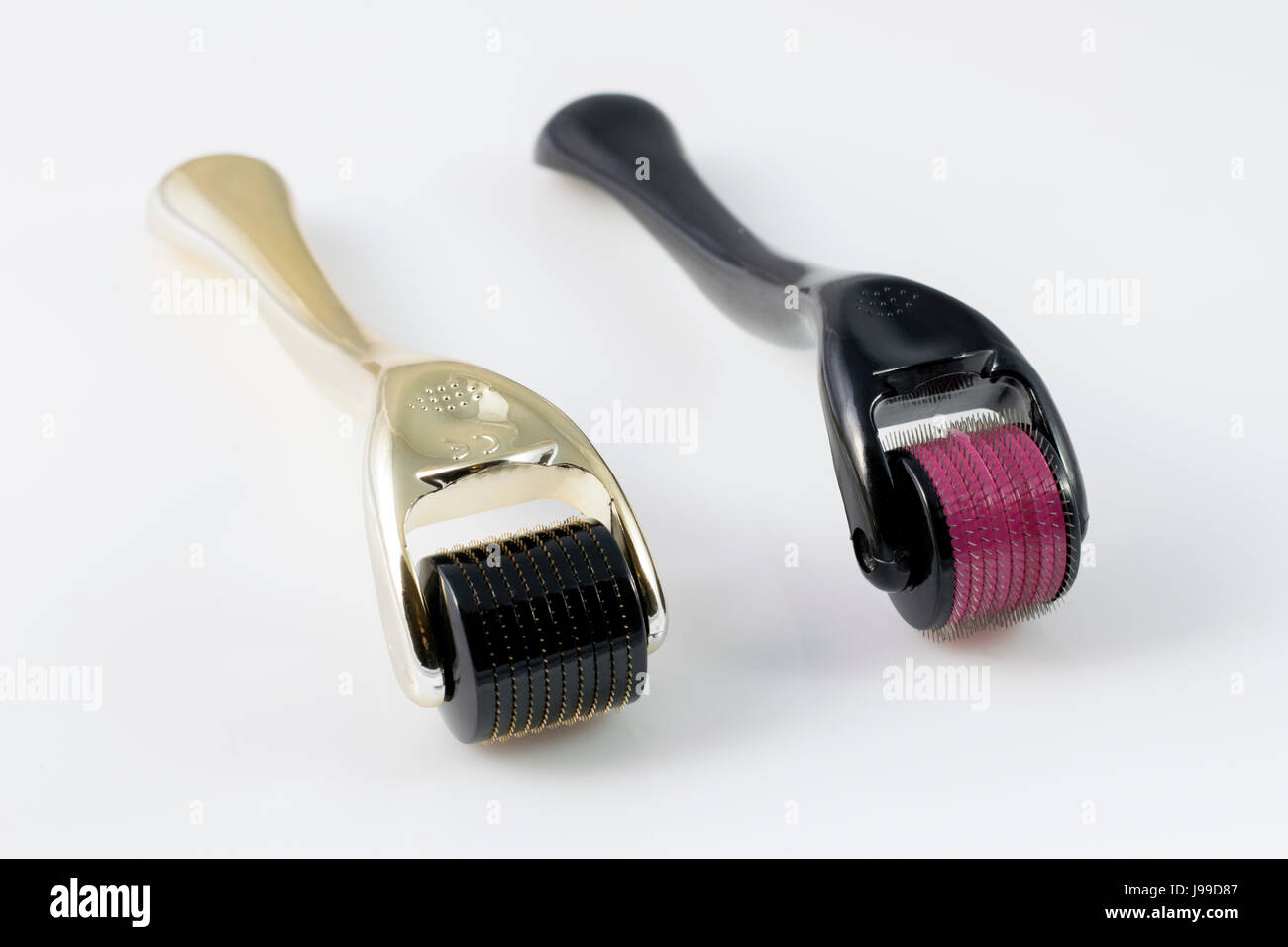 Derma roller for medical micro needling therapy. Tool also known as ...