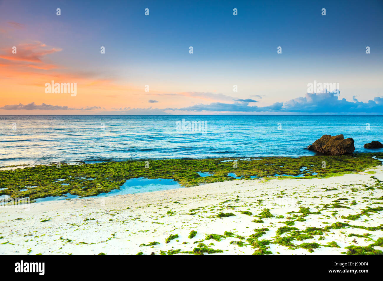 sunset, beach, seaside, the beach, seashore, sunrise, dawn, sight, view ...