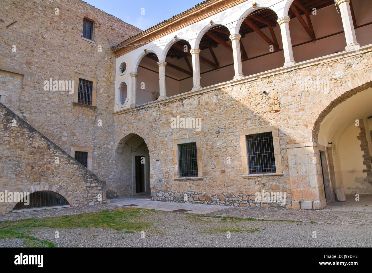 Castle of Venosa. Basilicata. Italy Stock Photo - Alamy