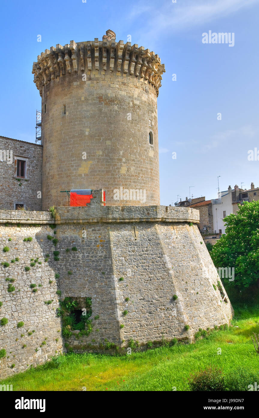 Castle of Venosa. Basilicata. Italy Stock Photo - Alamy