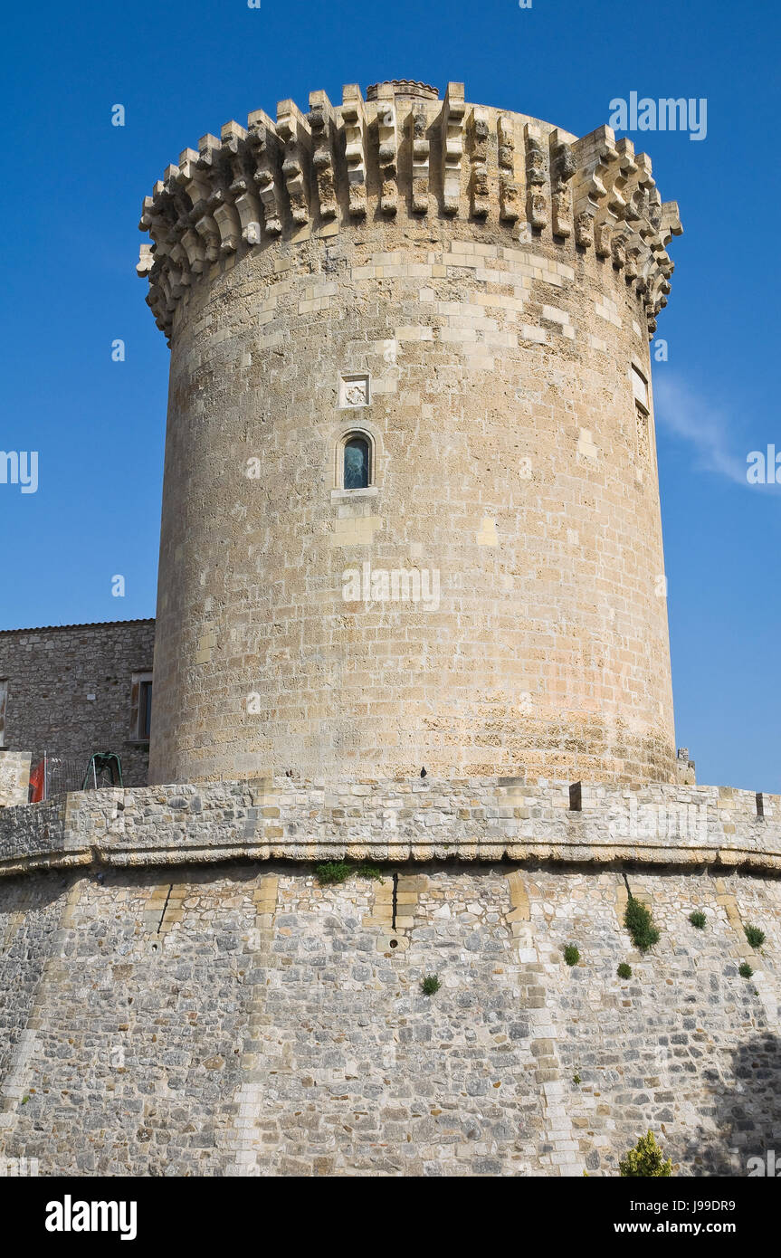Castle of Venosa. Basilicata. Italy Stock Photo - Alamy