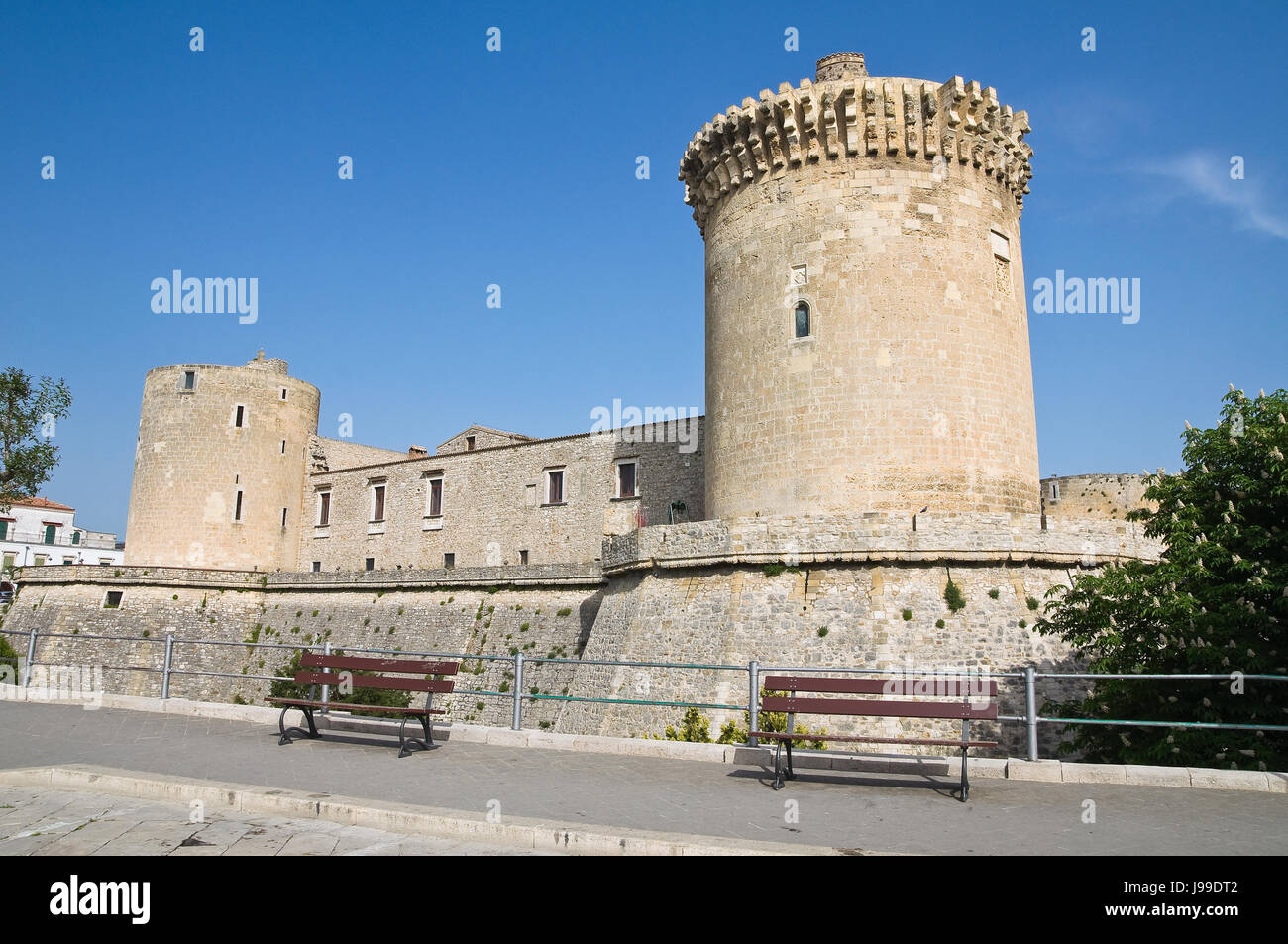 Castle of Venosa. Basilicata. Italy Stock Photo - Alamy