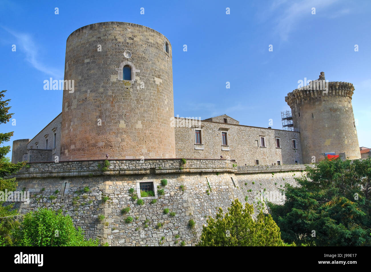 Castle of Venosa. Basilicata. Italy Stock Photo - Alamy