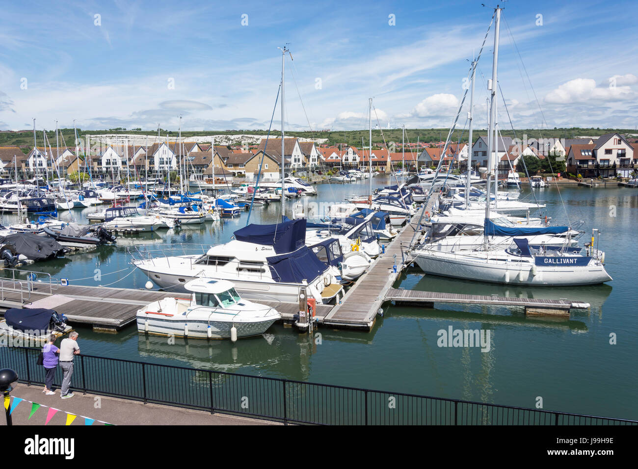 Port Solent Marina, Portsmouth, Hampshire, England, United Kingdom ...