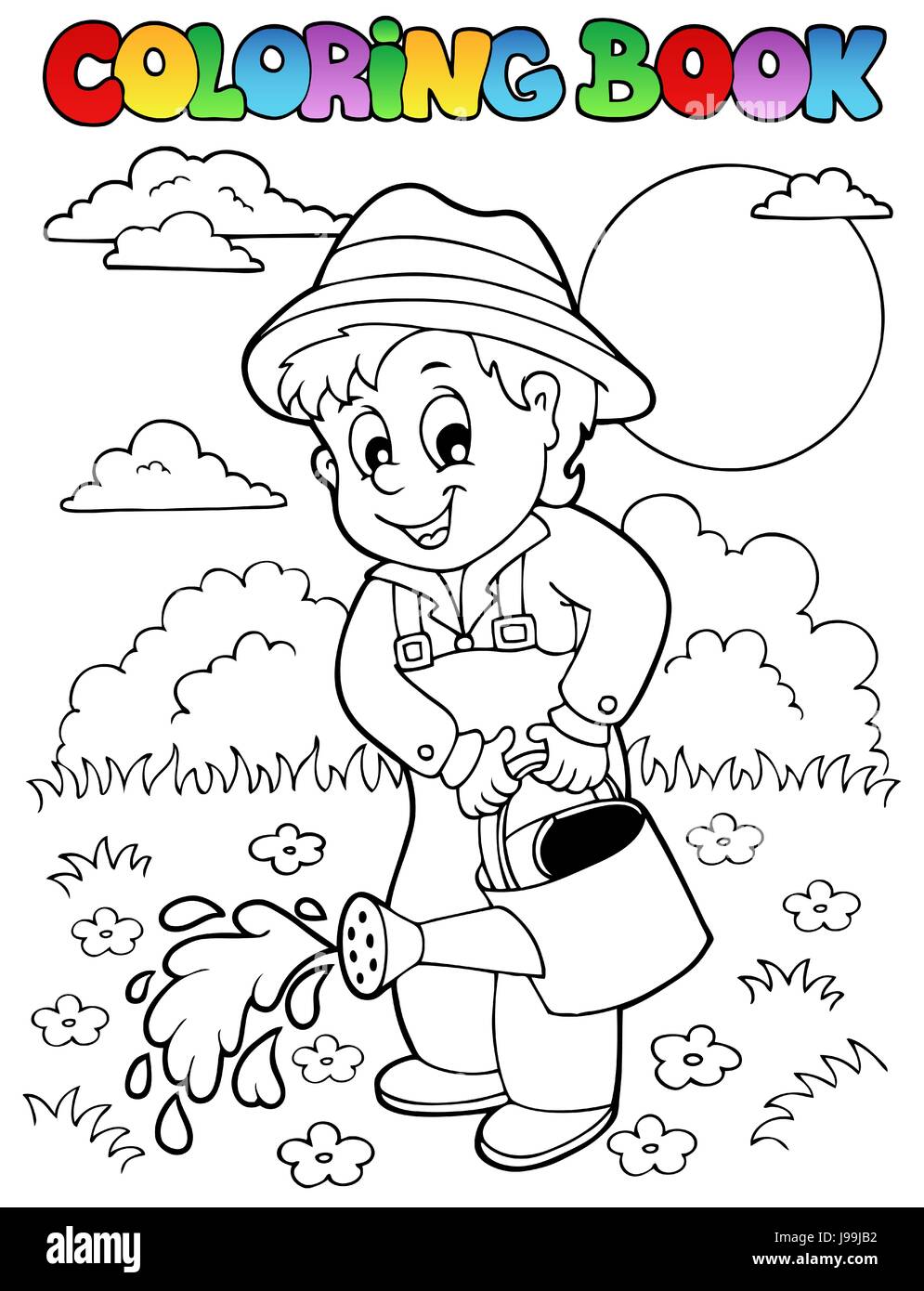 Layout plan of garden drawing hi-res stock photography and images - Alamy