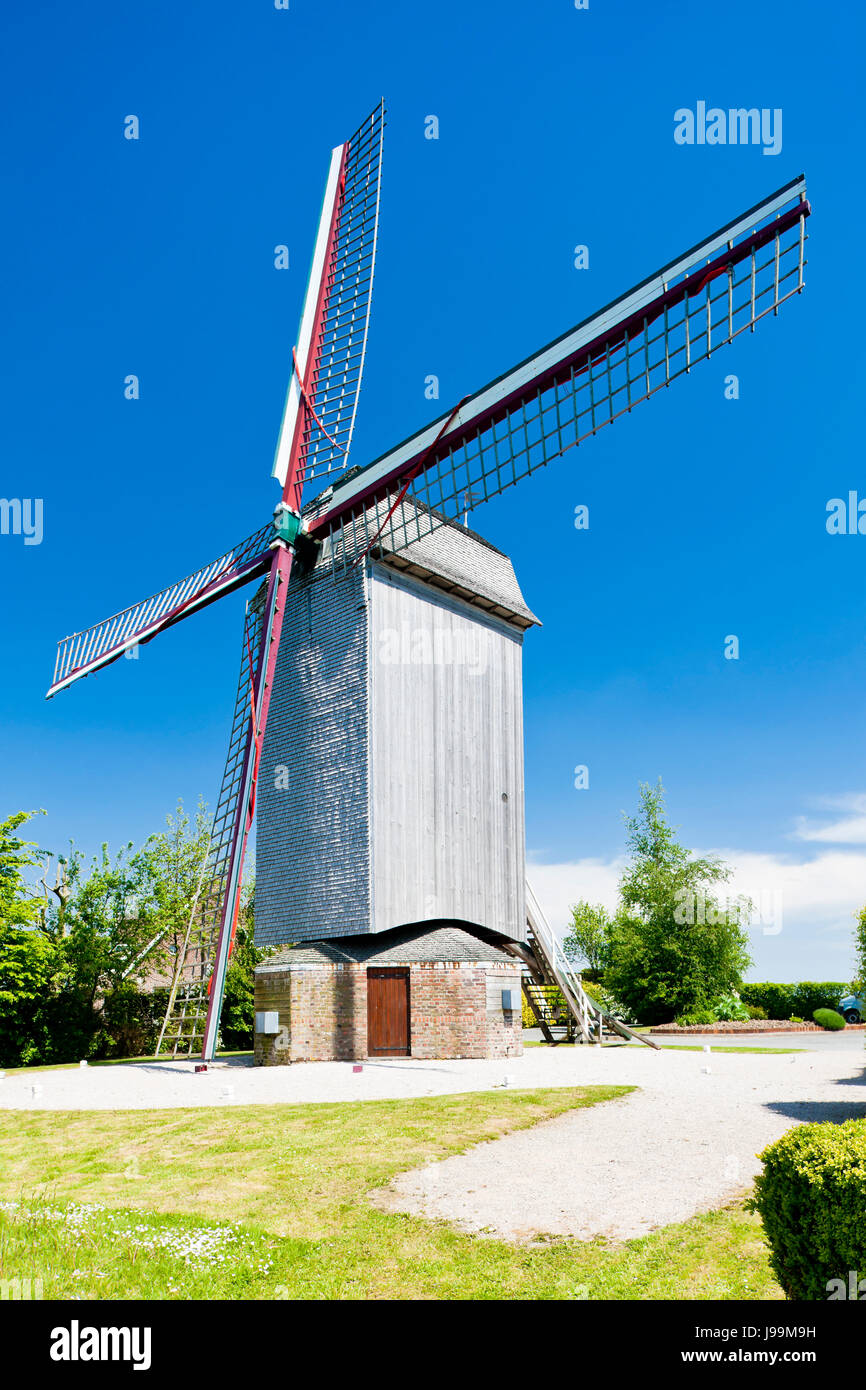 europe, windmill, style of construction, architecture, architectural ...