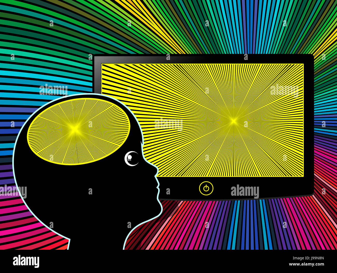 Sensory overload hi-res stock photography and images - Alamy