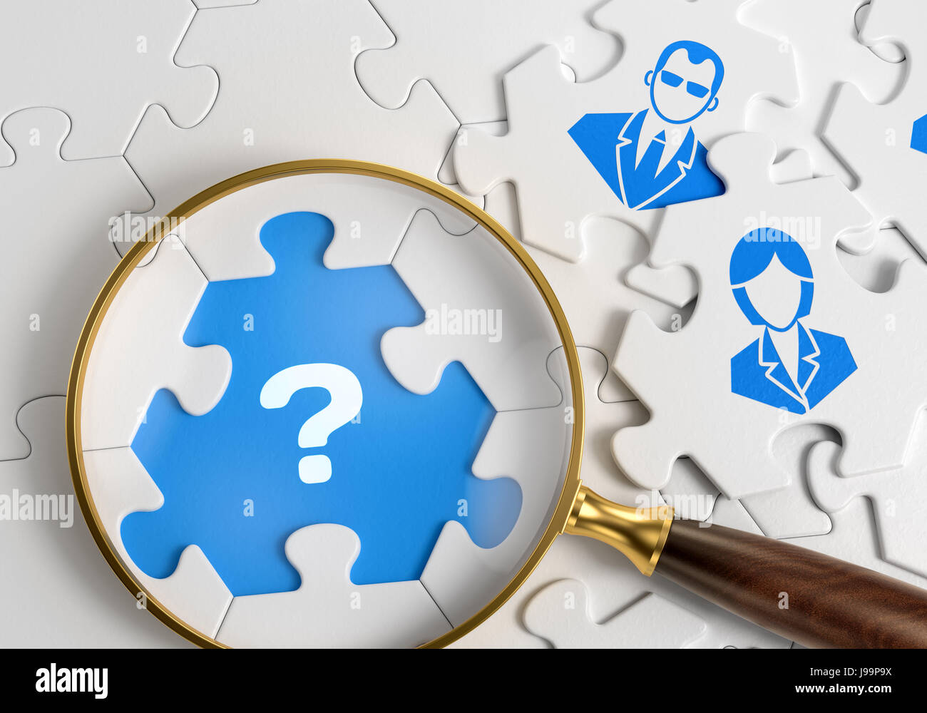 Finding Qualified Personnel Stock Photo - Alamy
