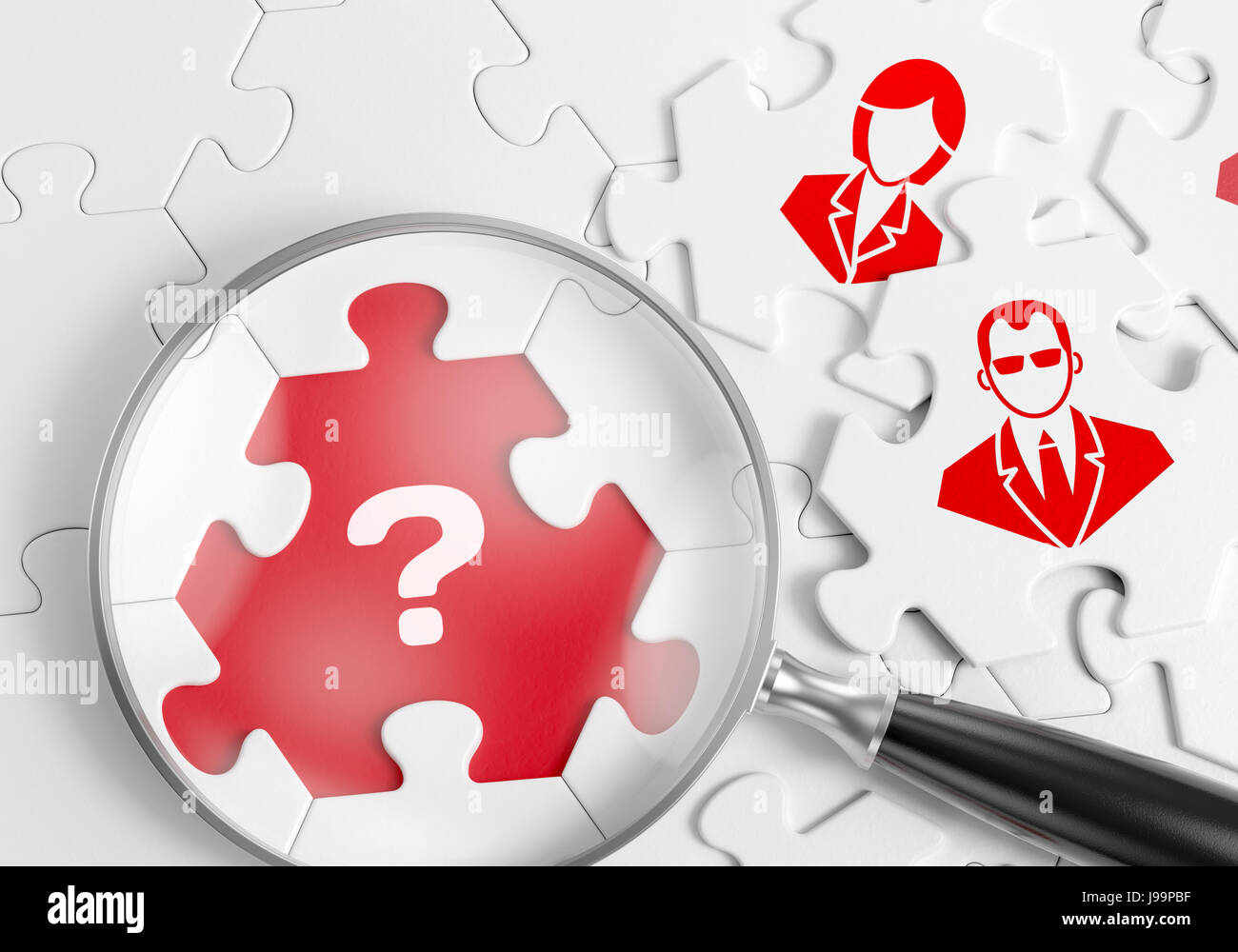 Finding Qualified Personnel Stock Photo - Alamy