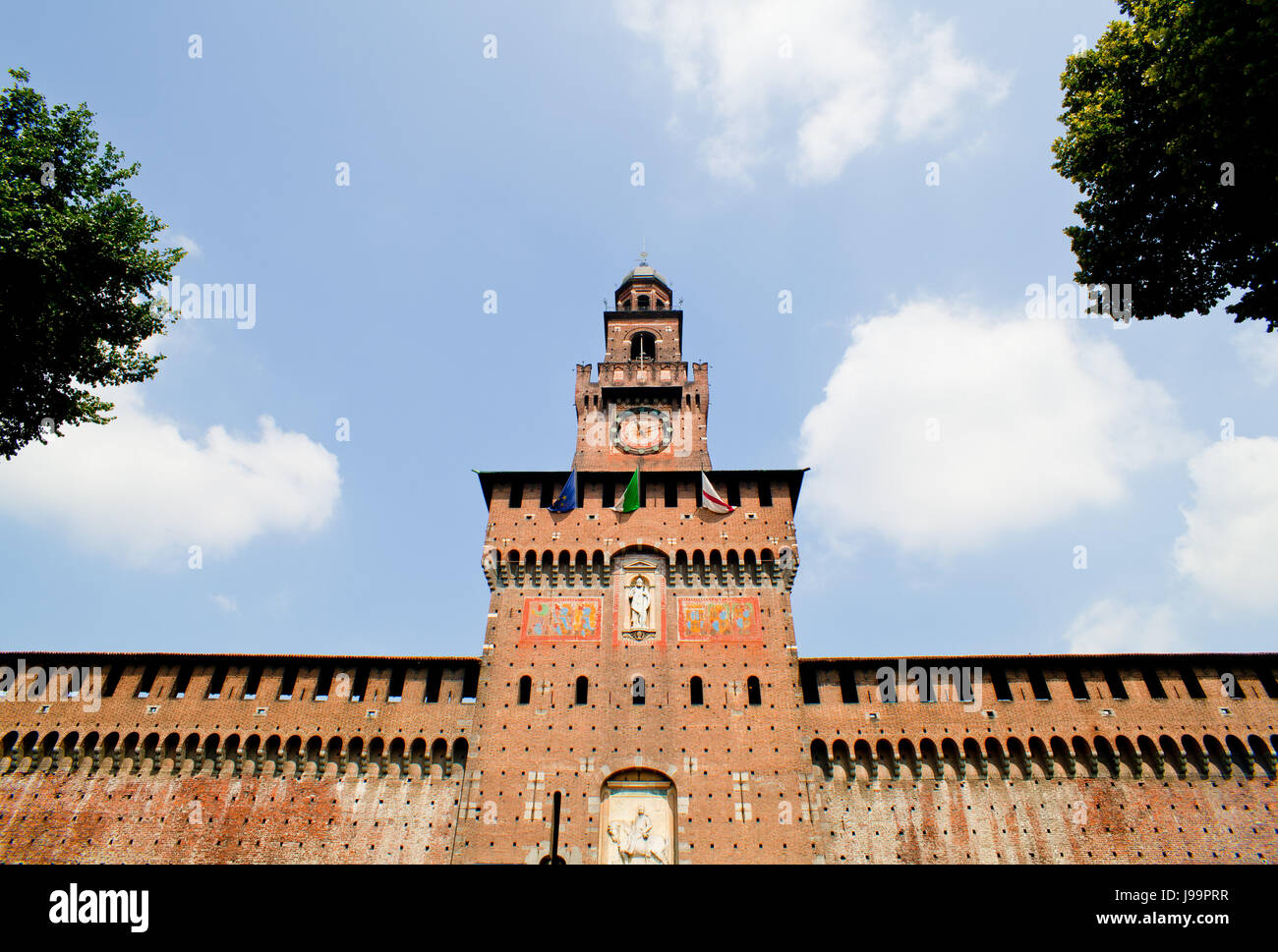 tower, style of construction, architecture, architectural style, milan ...