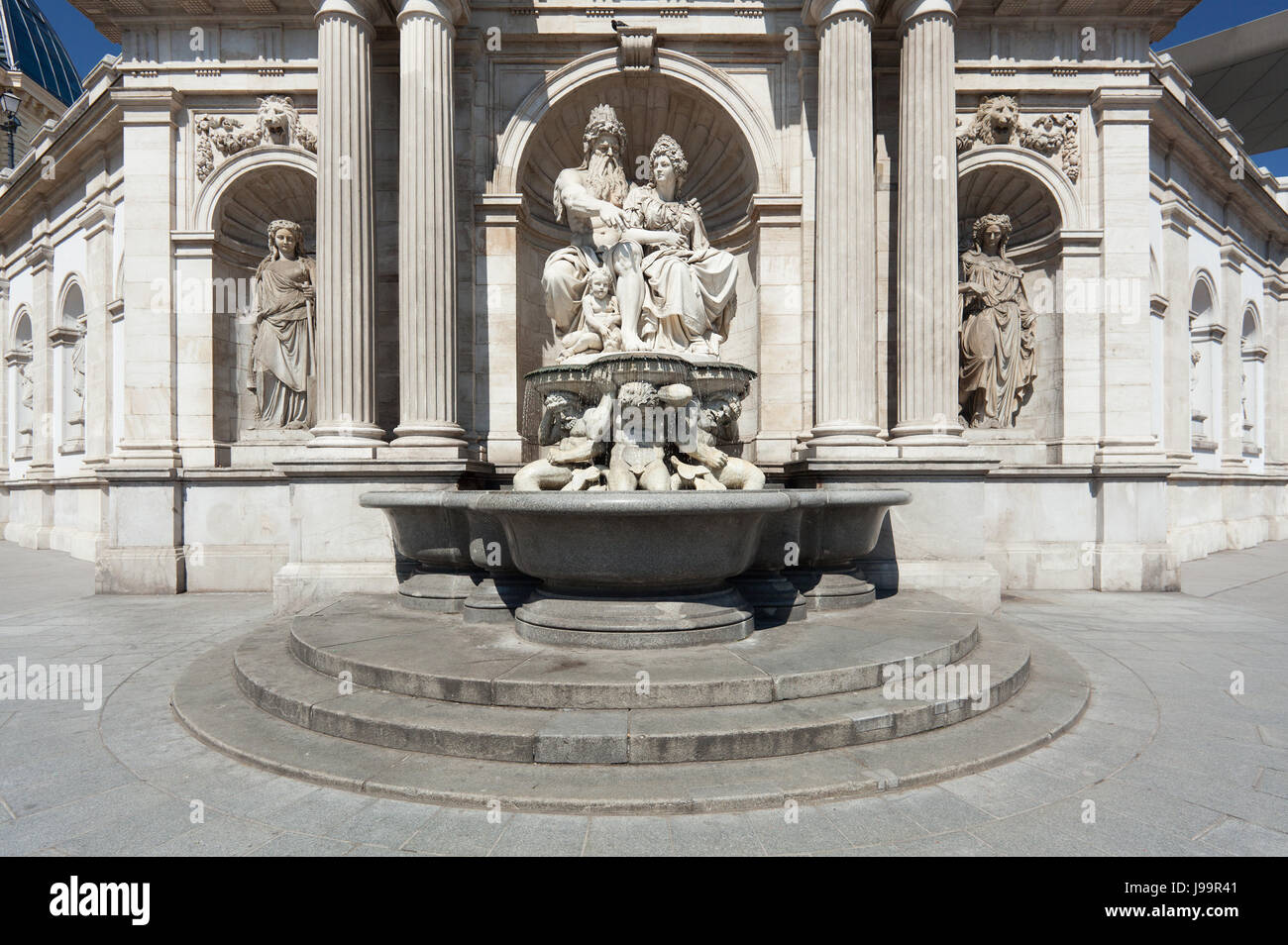 statue, vienna, austrians, sculpture, sightseeing, fountain, emblem ...
