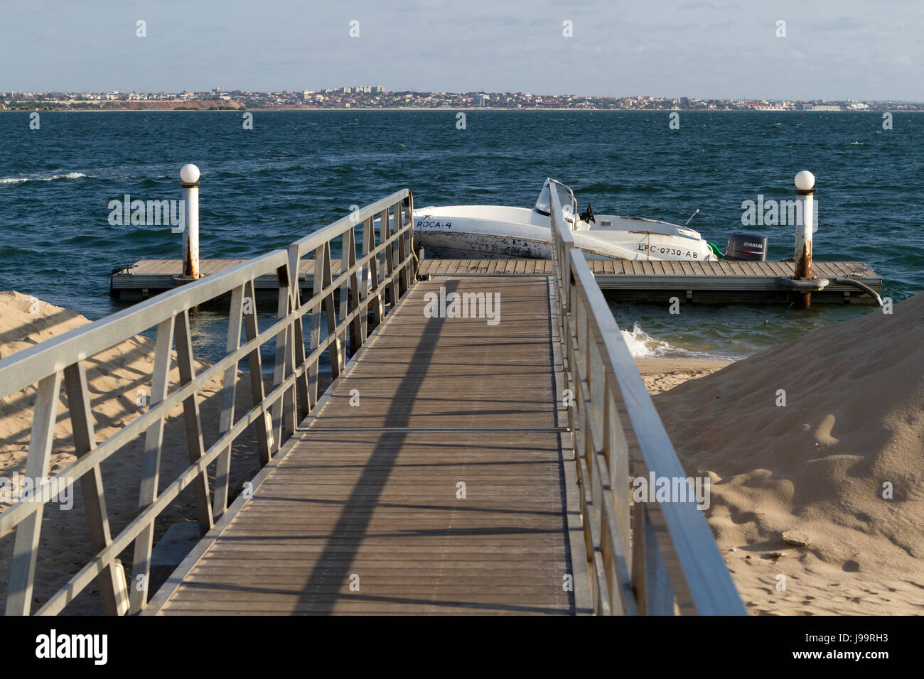 Boat , Mussulo island, Luanda Angola Stock Photo - Alamy