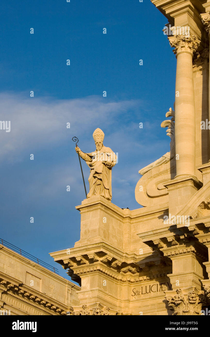 religious, statue, cathedral, style of construction, architecture Stock ...