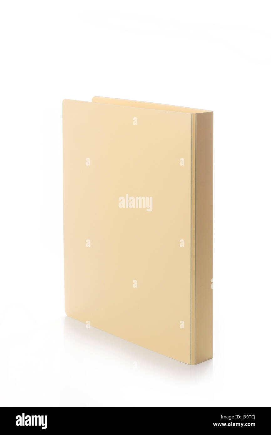 office folders isolated on white background Stock Photo - Alamy