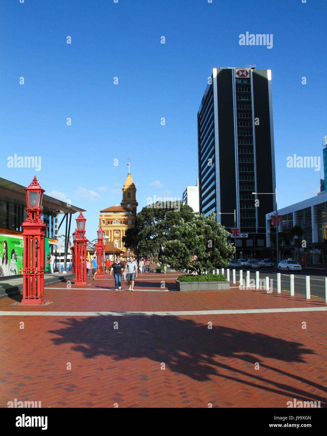 Waterfront in Auckland, New Zealand Stock Photo - Alamy