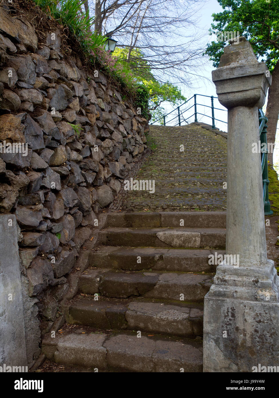 stairs in madeira Stock Photo - Alamy