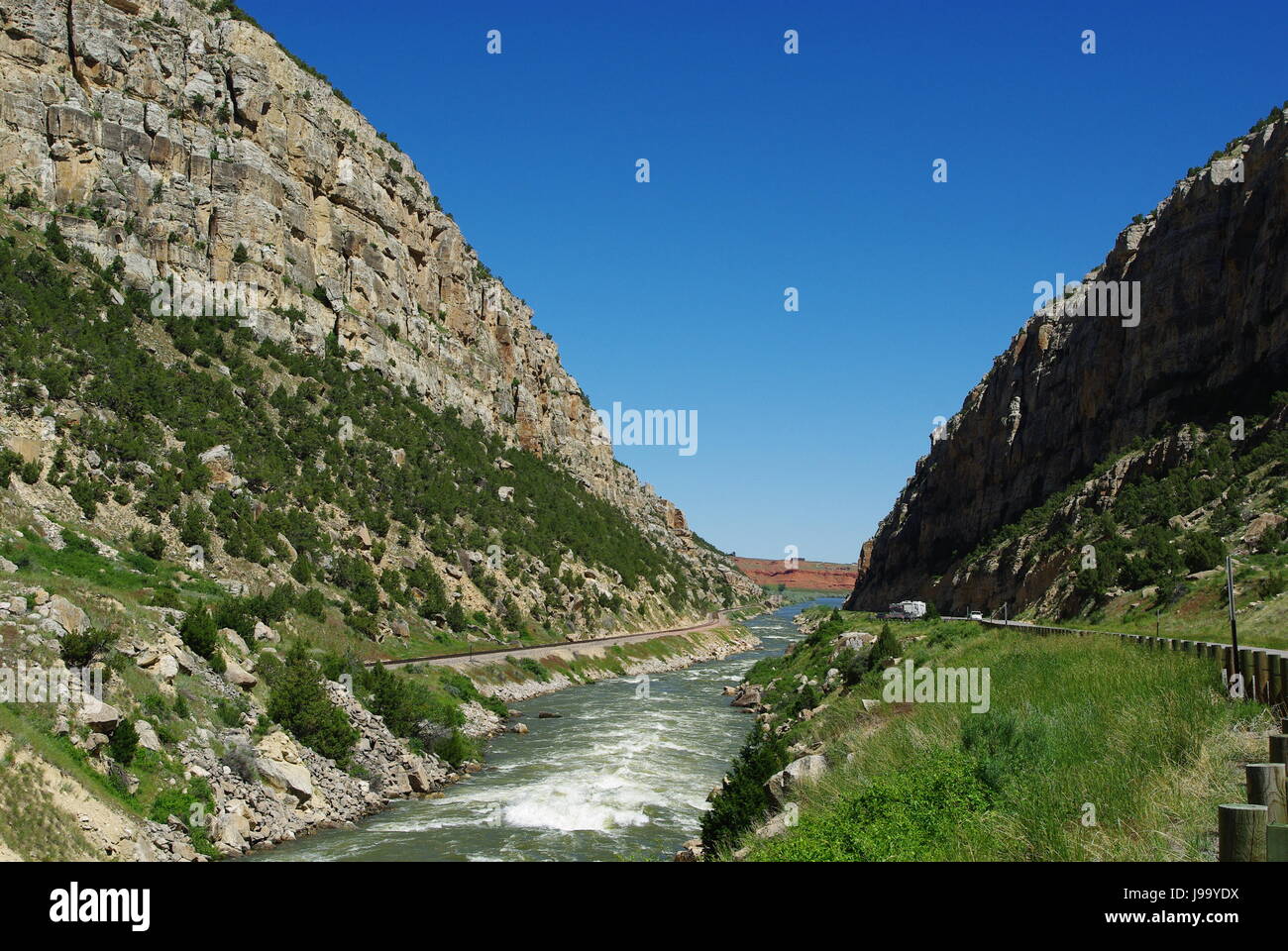 wind river canyon,wyoming Stock Photo - Alamy