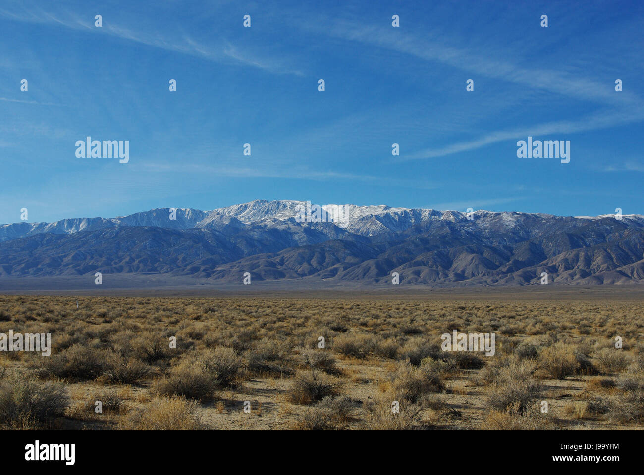 mountains around boundary peak highest,point in nevada Stock Photo - Alamy