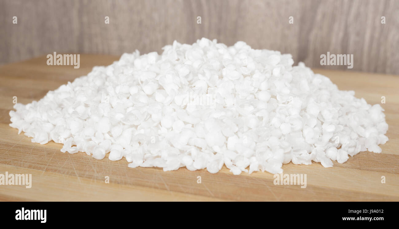 Tapioca flakes. Tapioca is a typical food from Brazil made of starch of ...