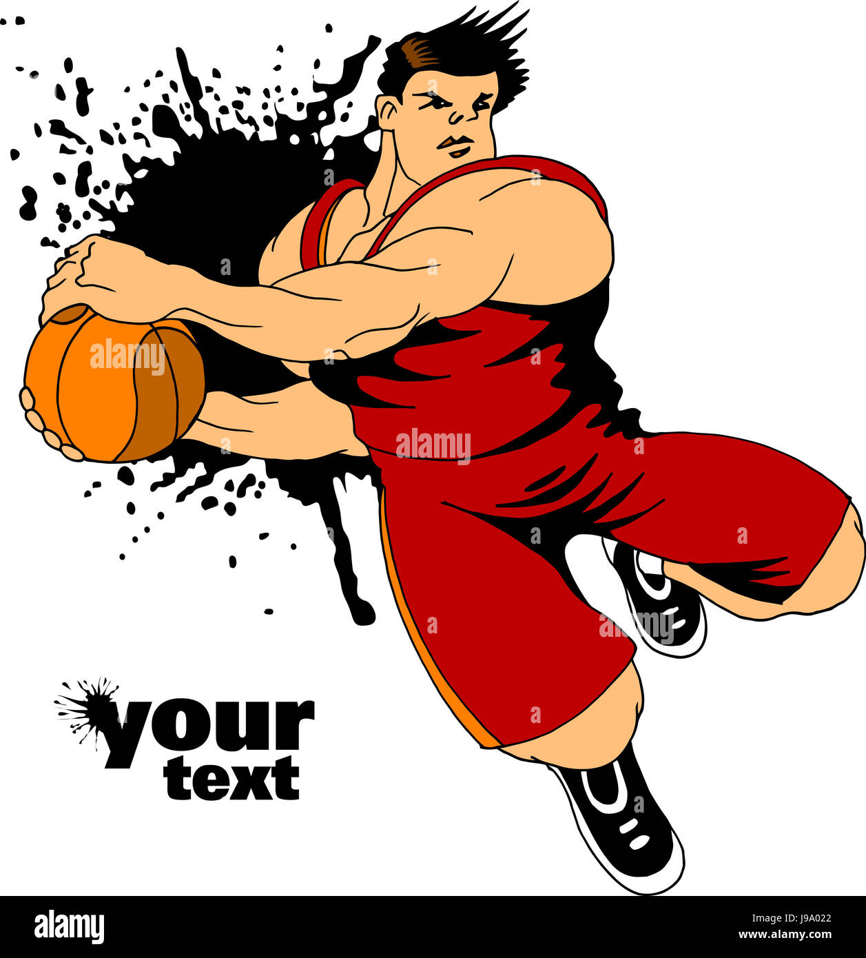Action basketball block sports tournament hi-res stock photography and ...