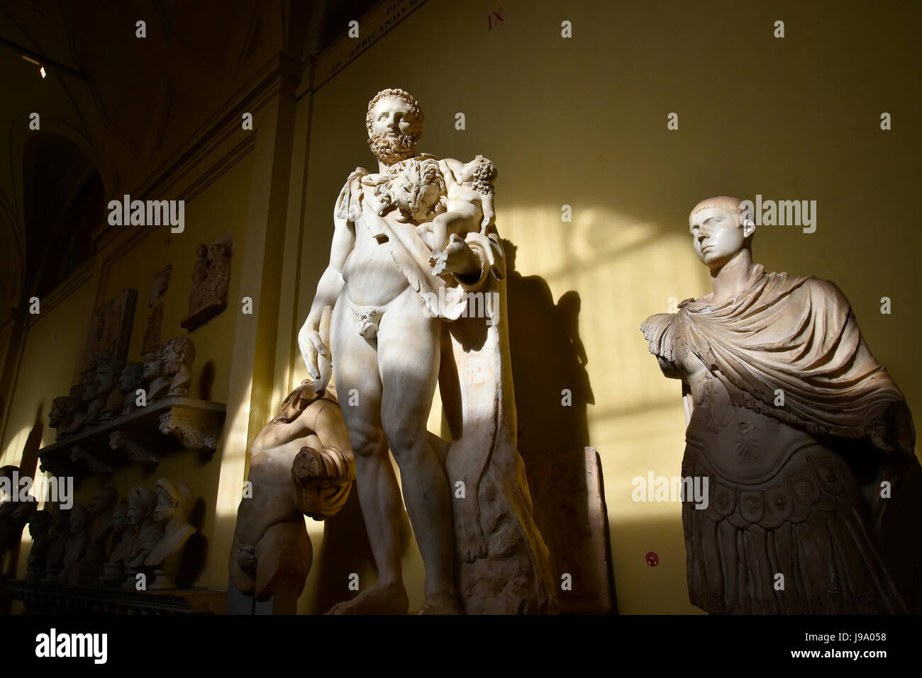 Treasures of the Vatican Museums in Rome Italy Stock Photo - Alamy