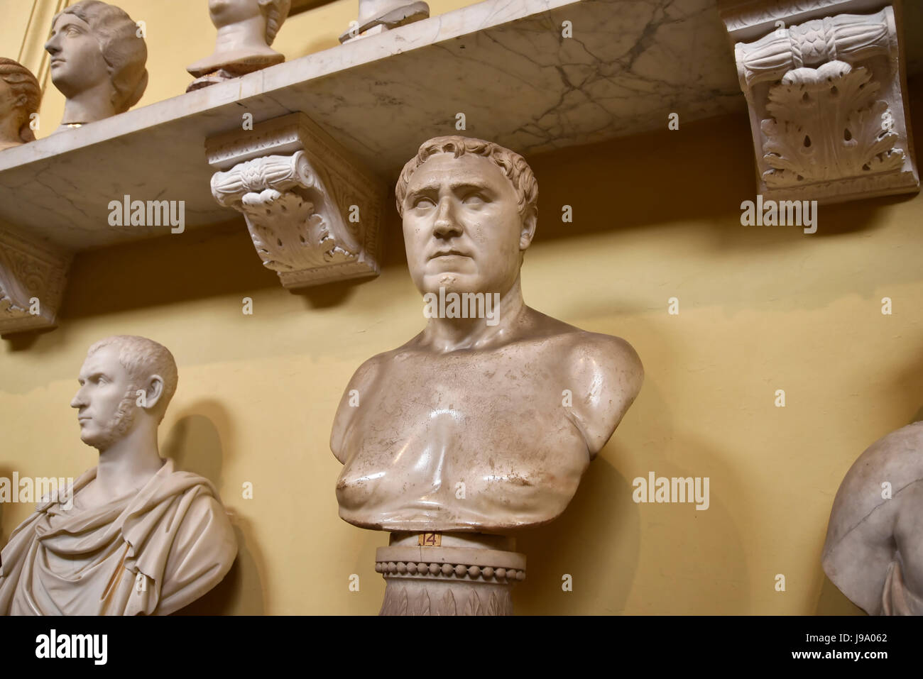 Treasures of the Vatican Museums in Rome Italy Stock Photo - Alamy